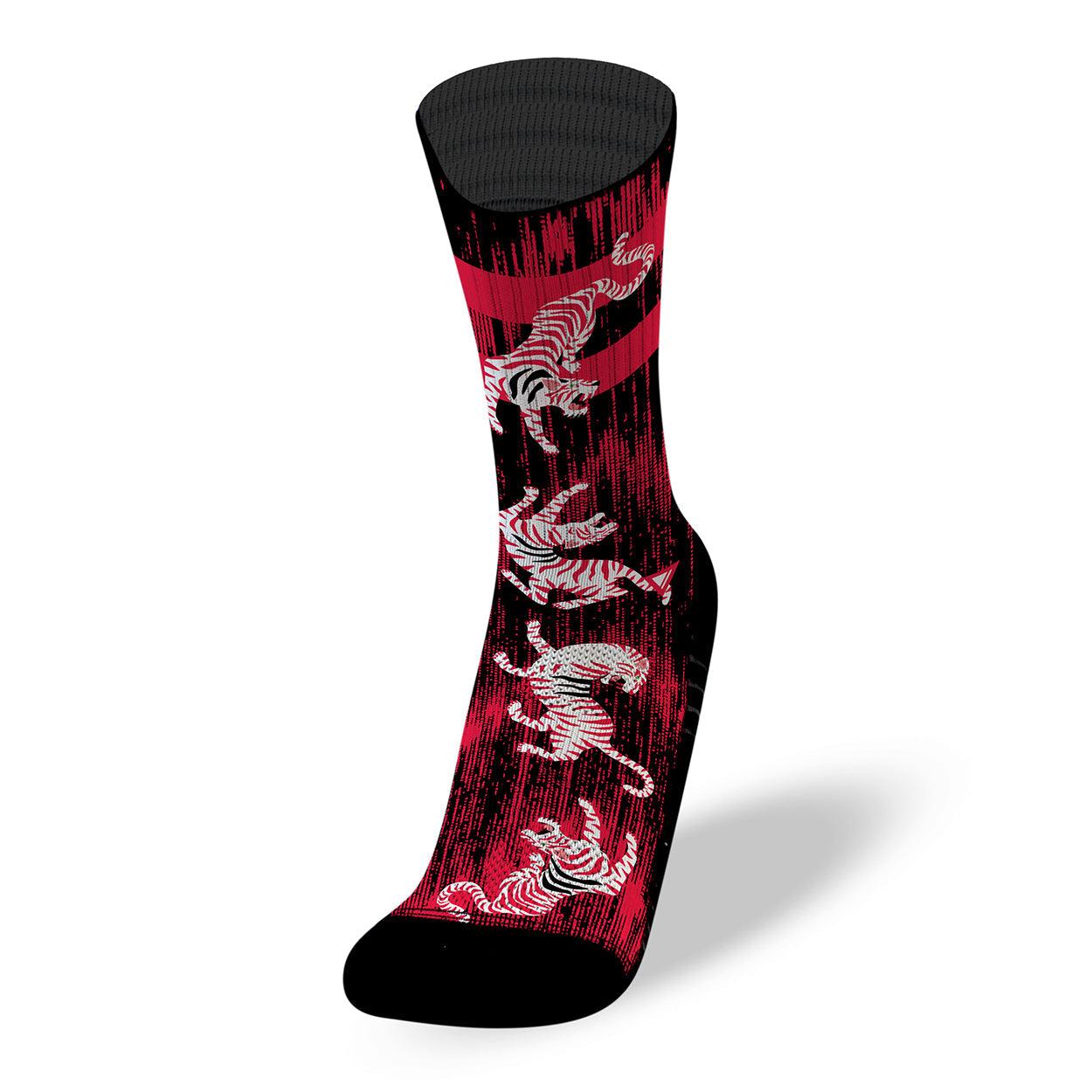 LITHE TIGER CROSSFIT SOCKS Mid shin height RX SOCKS RUN PADDLE